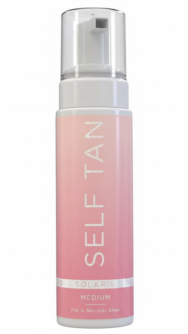 Solaris Medium Self Tan Mousse – Fake Tan For Women