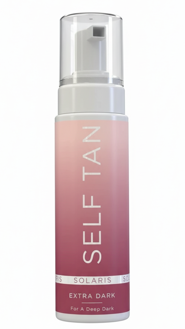 Solaris Extra Dark Self Tan Mousse – Fake Tan For Women