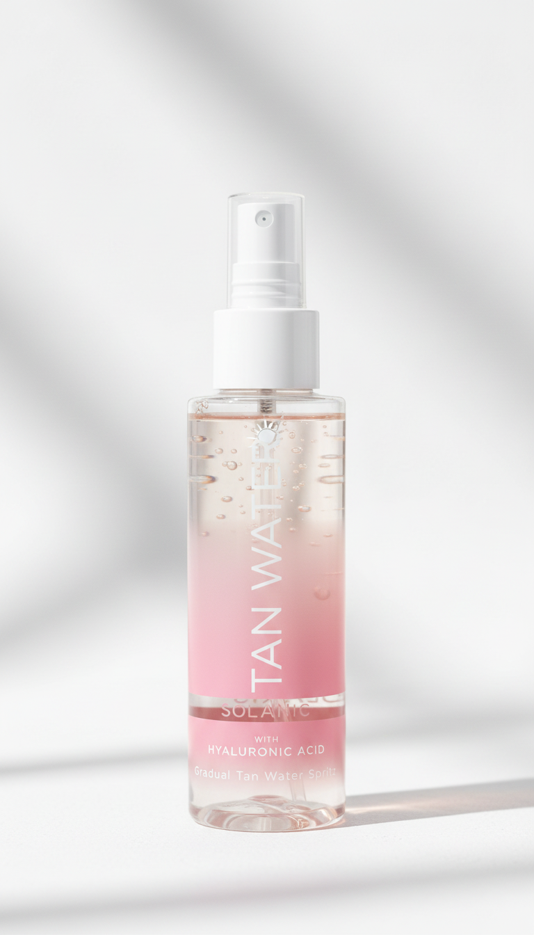 Solaris Tanning Water Spritz | Hydrating Face Tanner with Hyaluronic Acid